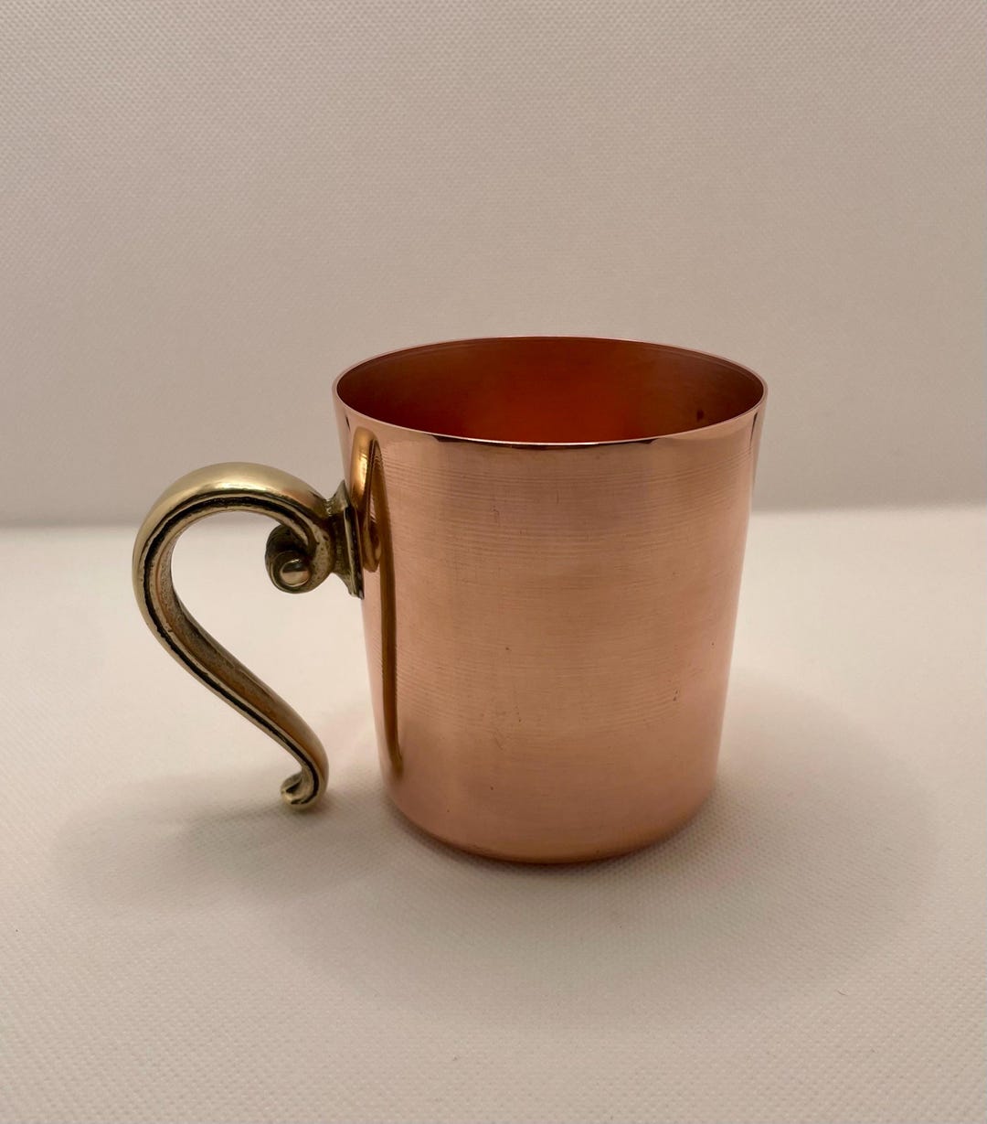 WMC Solid Copper & Brass Mule Mugs - 1960s Vintage. Two Styles ...