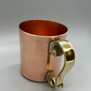 WMC Solid Copper & Brass Mule Mugs 1960s Vintage. Two Styles Available ...