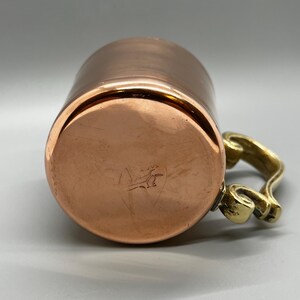 WMC Solid Copper & Brass Mule Mugs 1960s Vintage. Two Styles Available ...