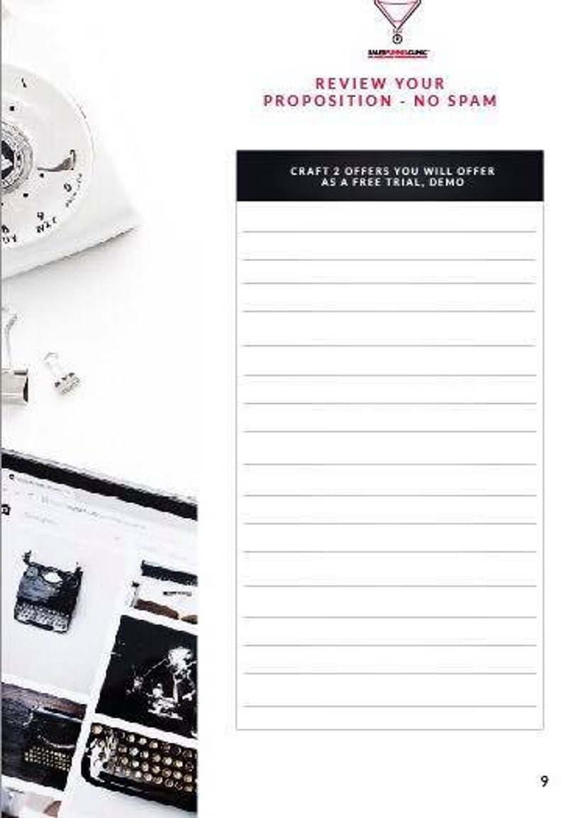 Sales and Lead Generation Prospecting Planner - Etsy