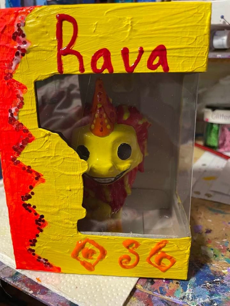 Raya and the Last Dragon Custom Painted Rava Pop - Etsy
