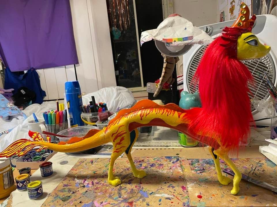 Raya and the Last Dragon Pyra Custom Painted Figure - Etsy