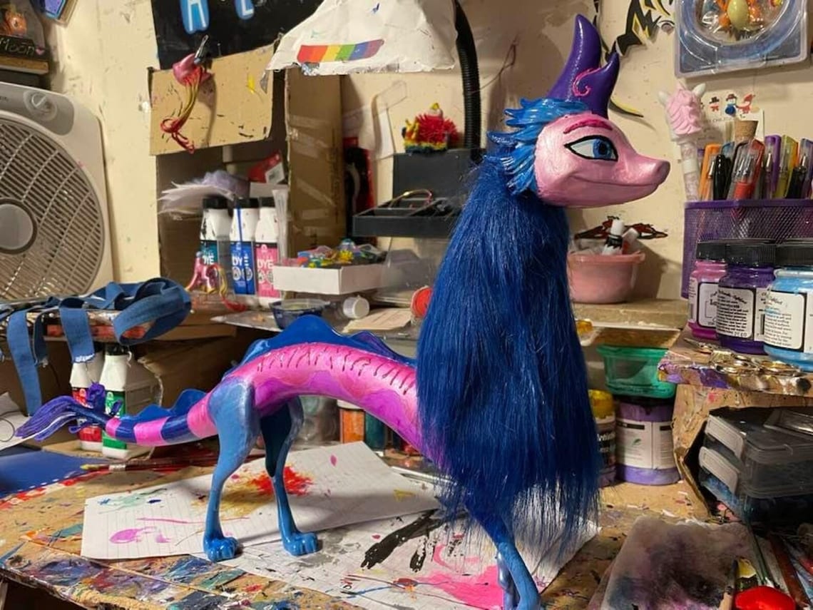 Raya and the Last Dragon Custom Painted Figures Jagan, Pengu,amba, Sisu ...