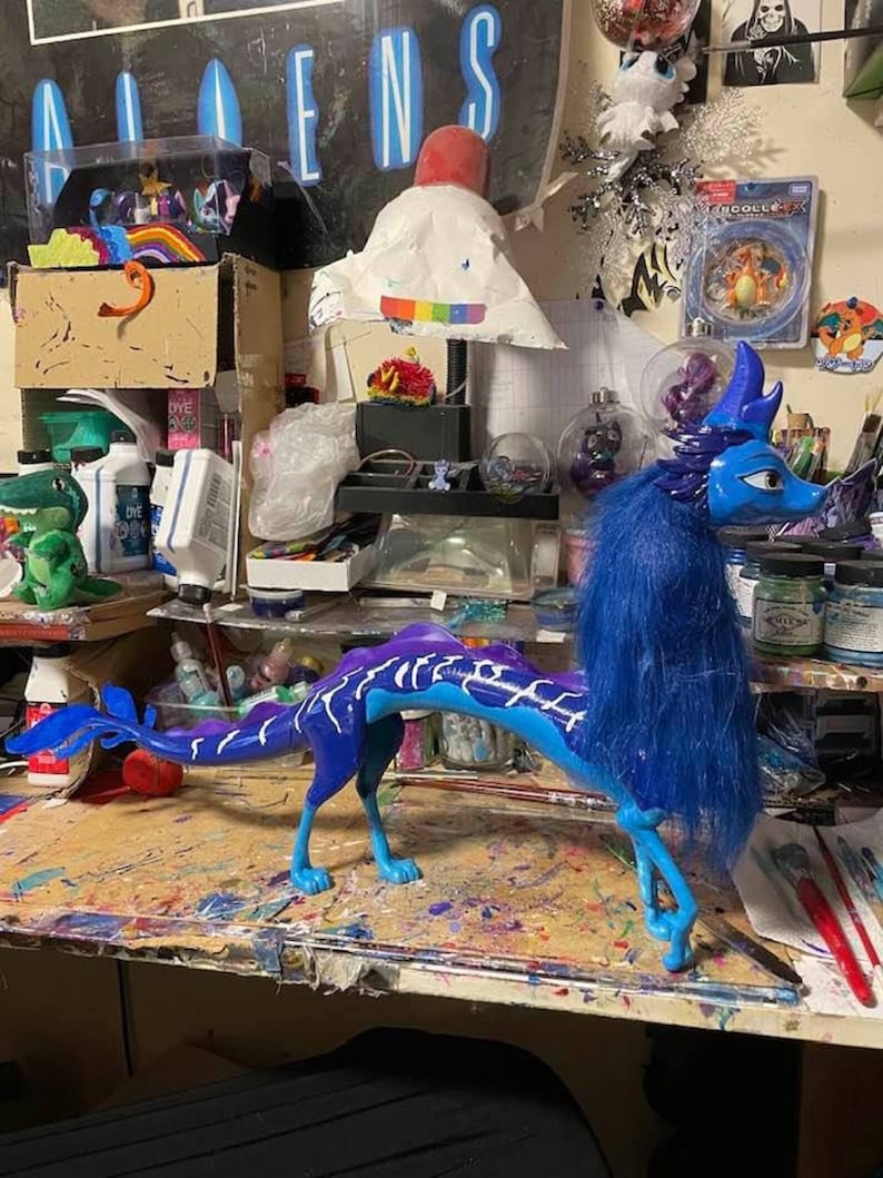 Raya and the Last Dragon Custom Painted Figures Jagan, Pengu,amba, Sisu ...