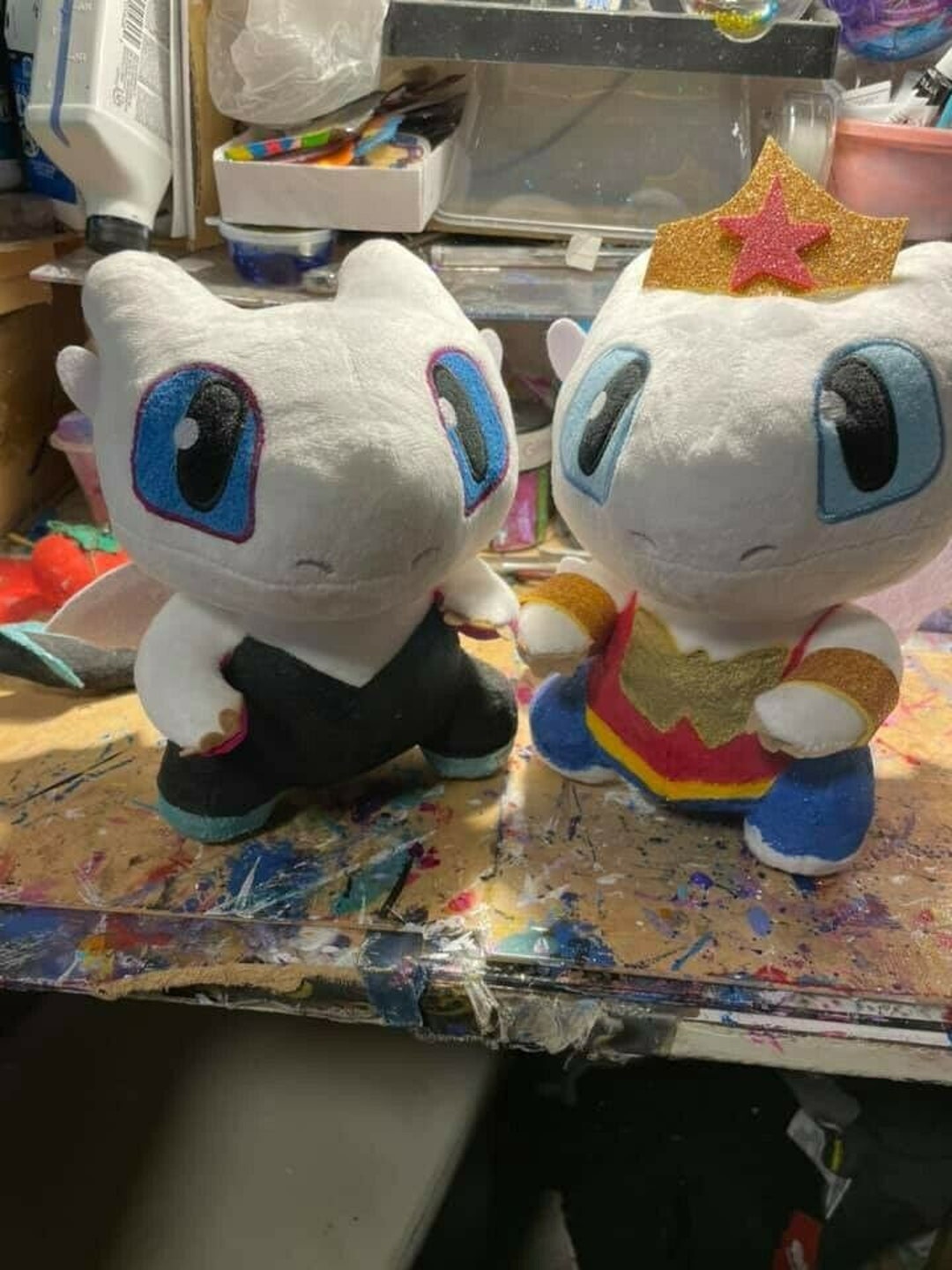 How to Train Your Dragon Spider-gwen and Wonder Woman Light Fury - Etsy