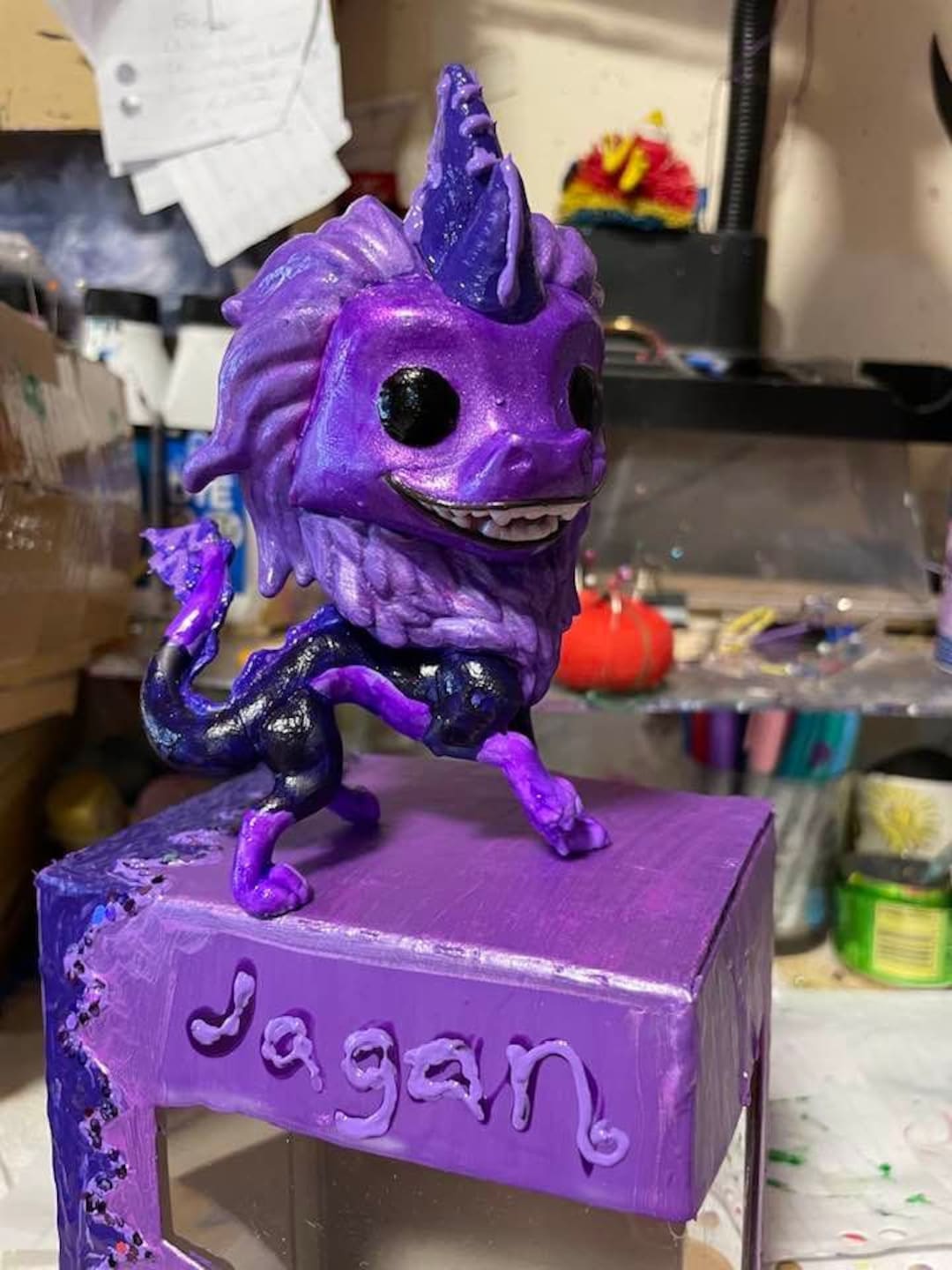 Raya and the Last Dragon Custom Painted Jagan Pop - Etsy