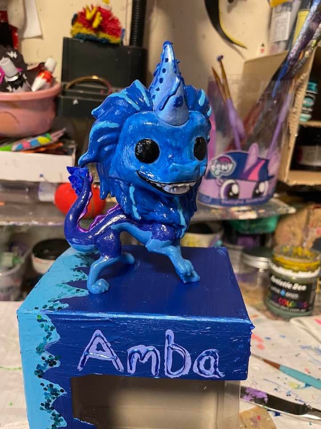 Raya and the Last Dragon Custom Painted Amba Pop - Etsy