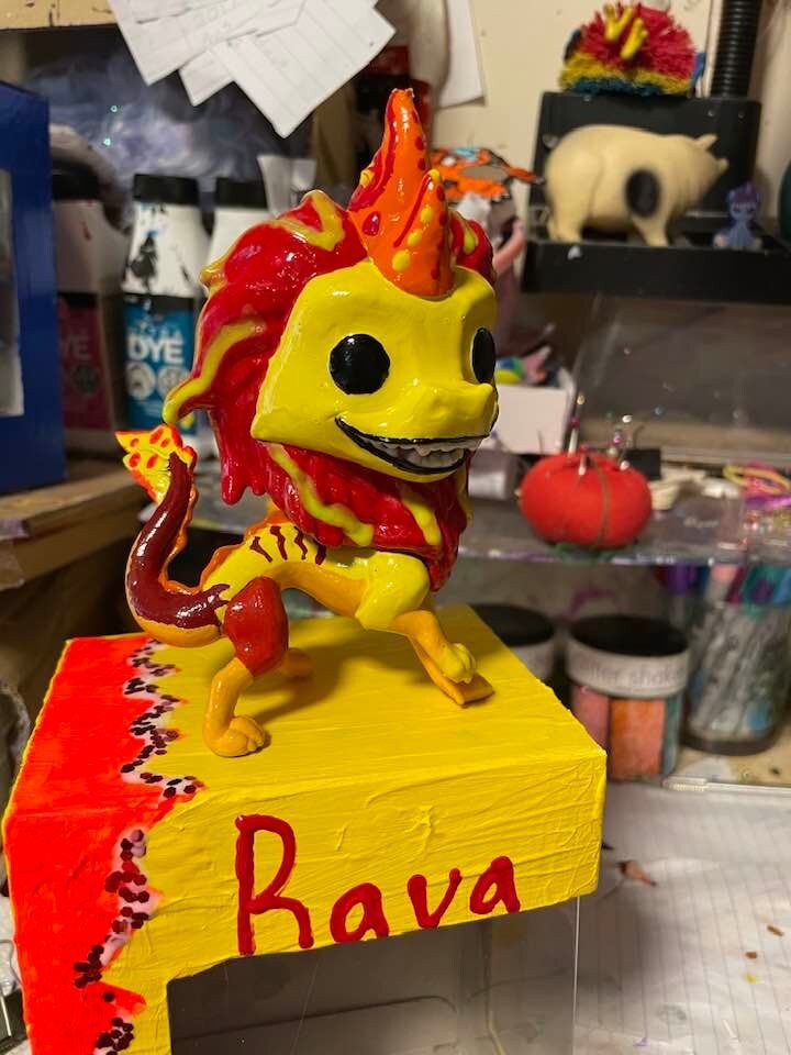 Raya and the Last Dragon Custom Painted Rava Pop - Etsy