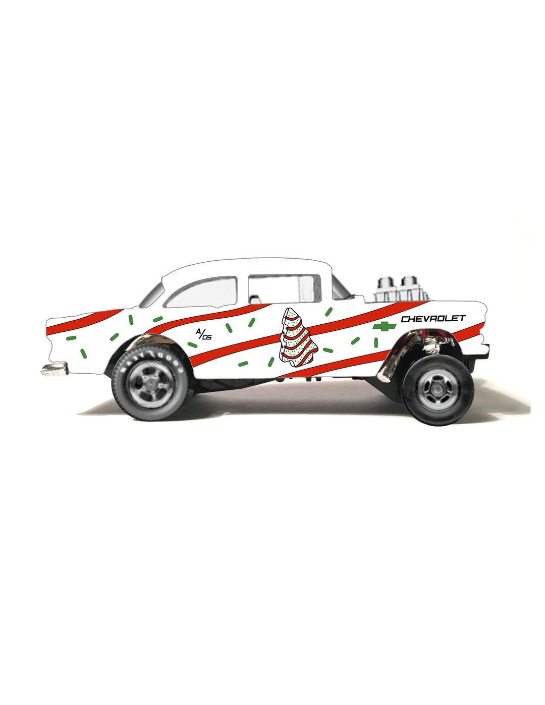 Little Debbie Chevy Digital Decals - Etsy