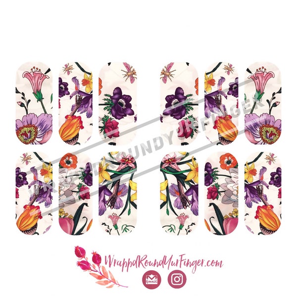 Gucci Nail Stickers - Etsy