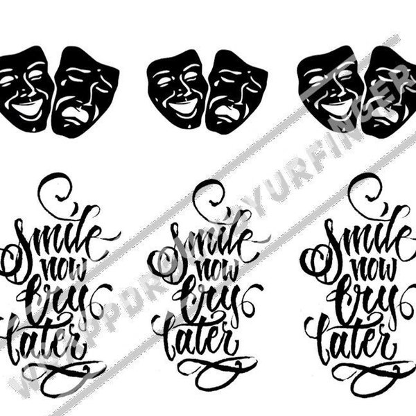 Smile Now Cry Later - Etsy