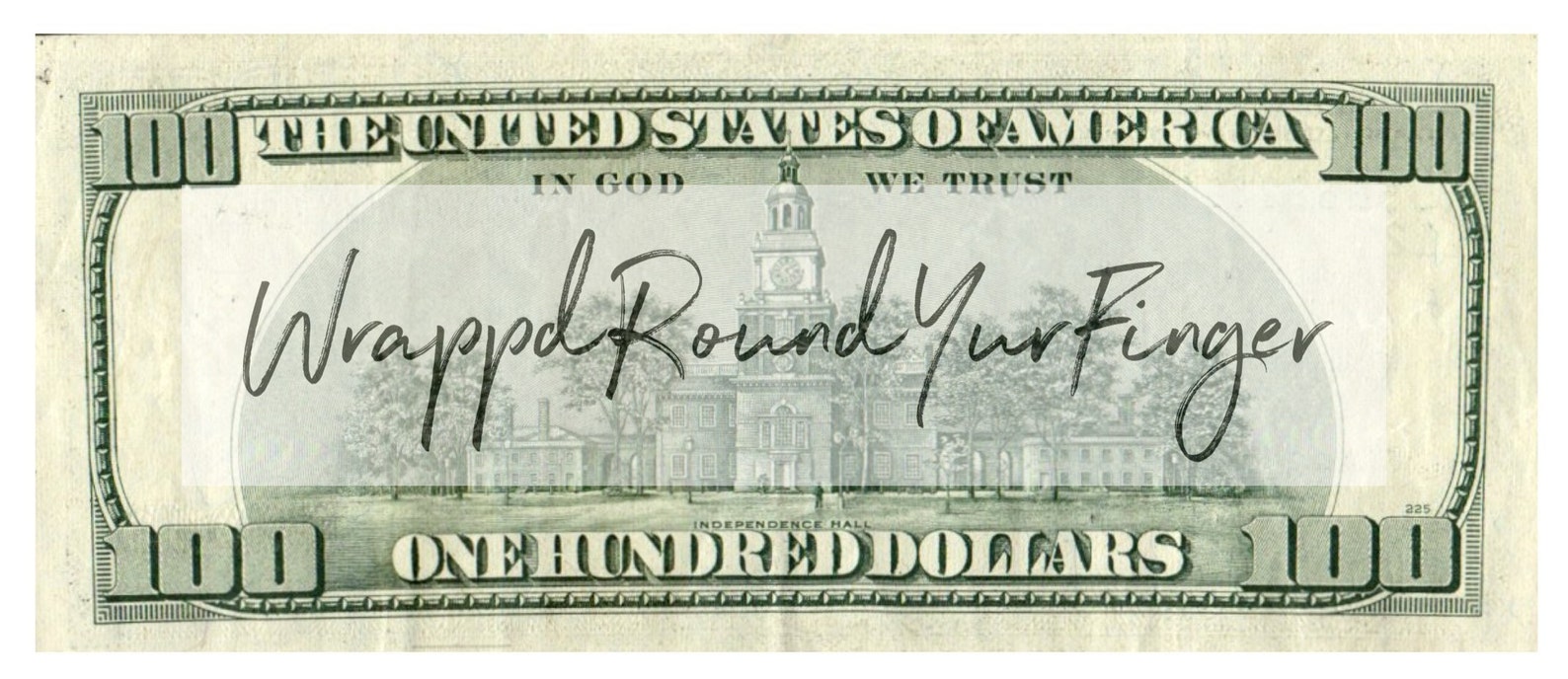 BACK of Fake Bills actual Size of Real Bill for Cutting up - Etsy