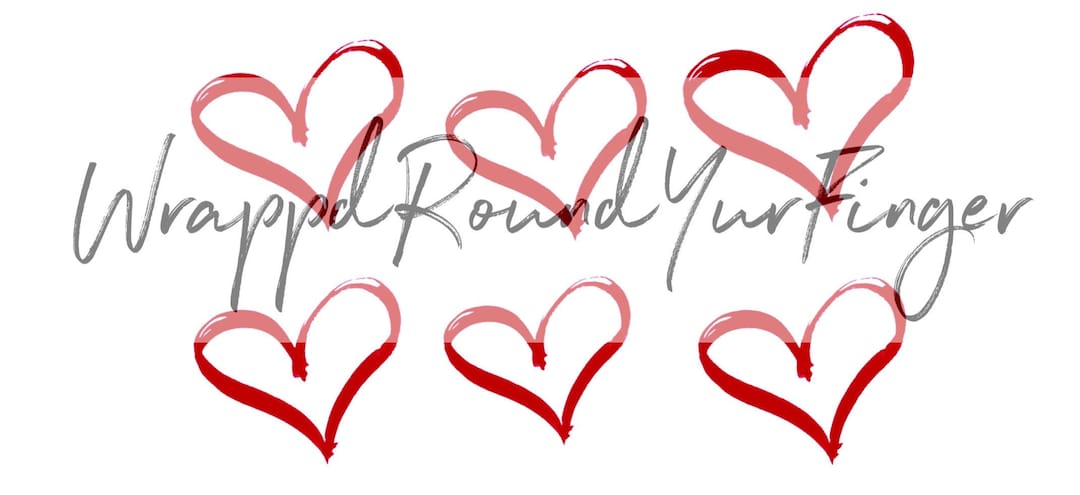 Red Open Hearts transparent Background - Etsy