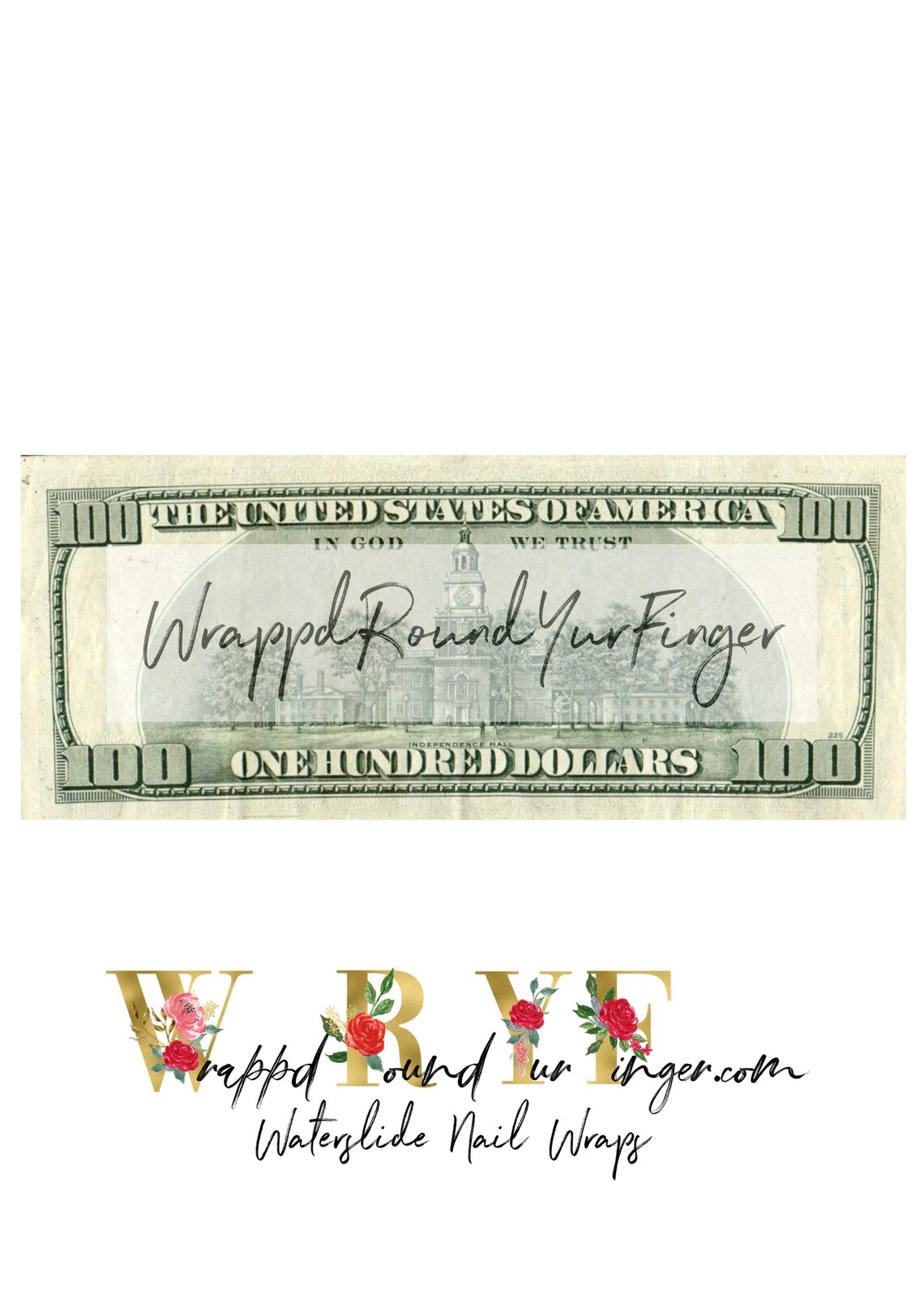 BACK of Fake Bills actual Size of Real Bill for Cutting up | Etsy