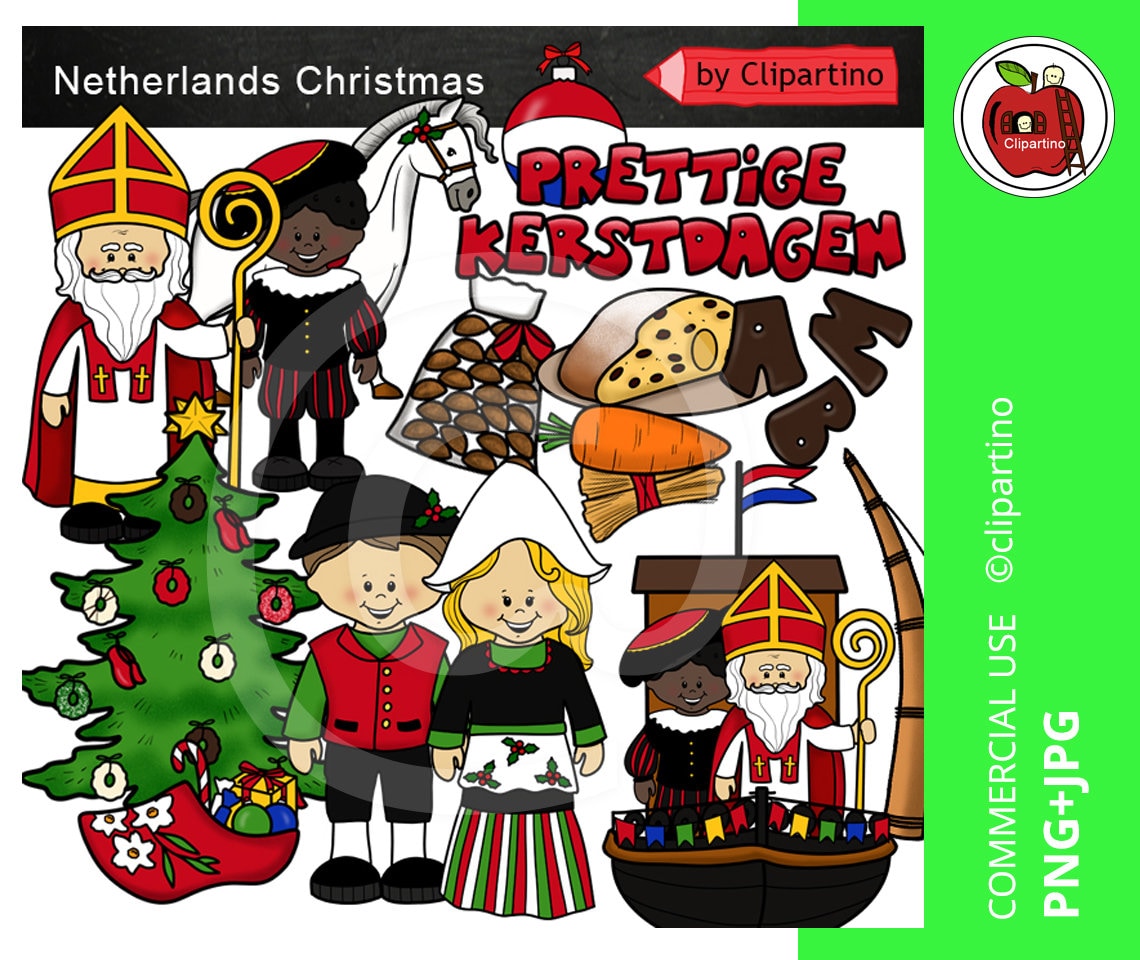 Christmas Around The World Clip Art BUNDLE digital clipart | Etsy