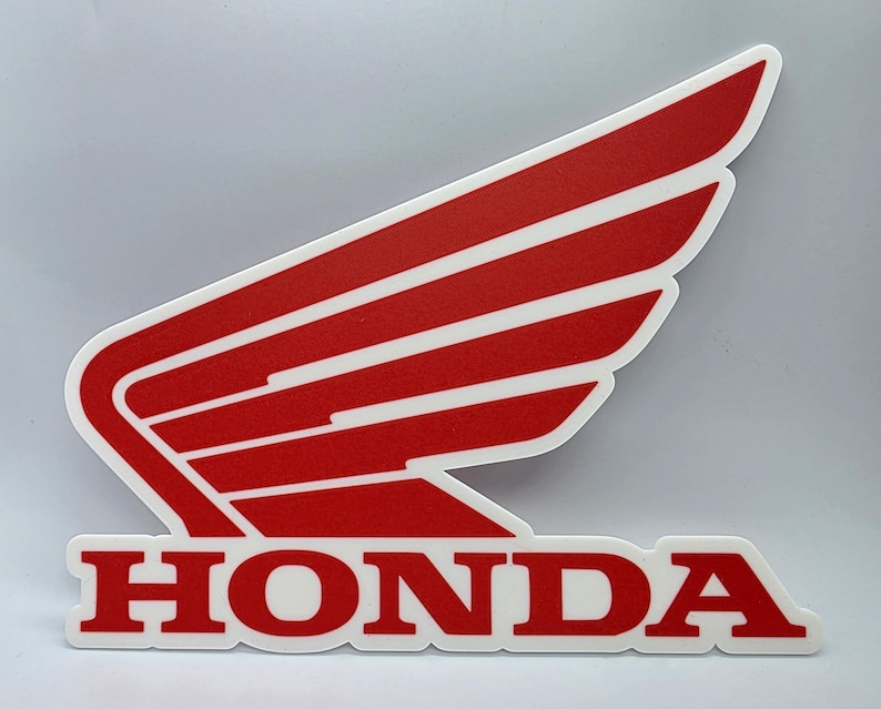 Classic Honda Wing Sign - Backlight Ready - 9 or 12" Wide - Etsy