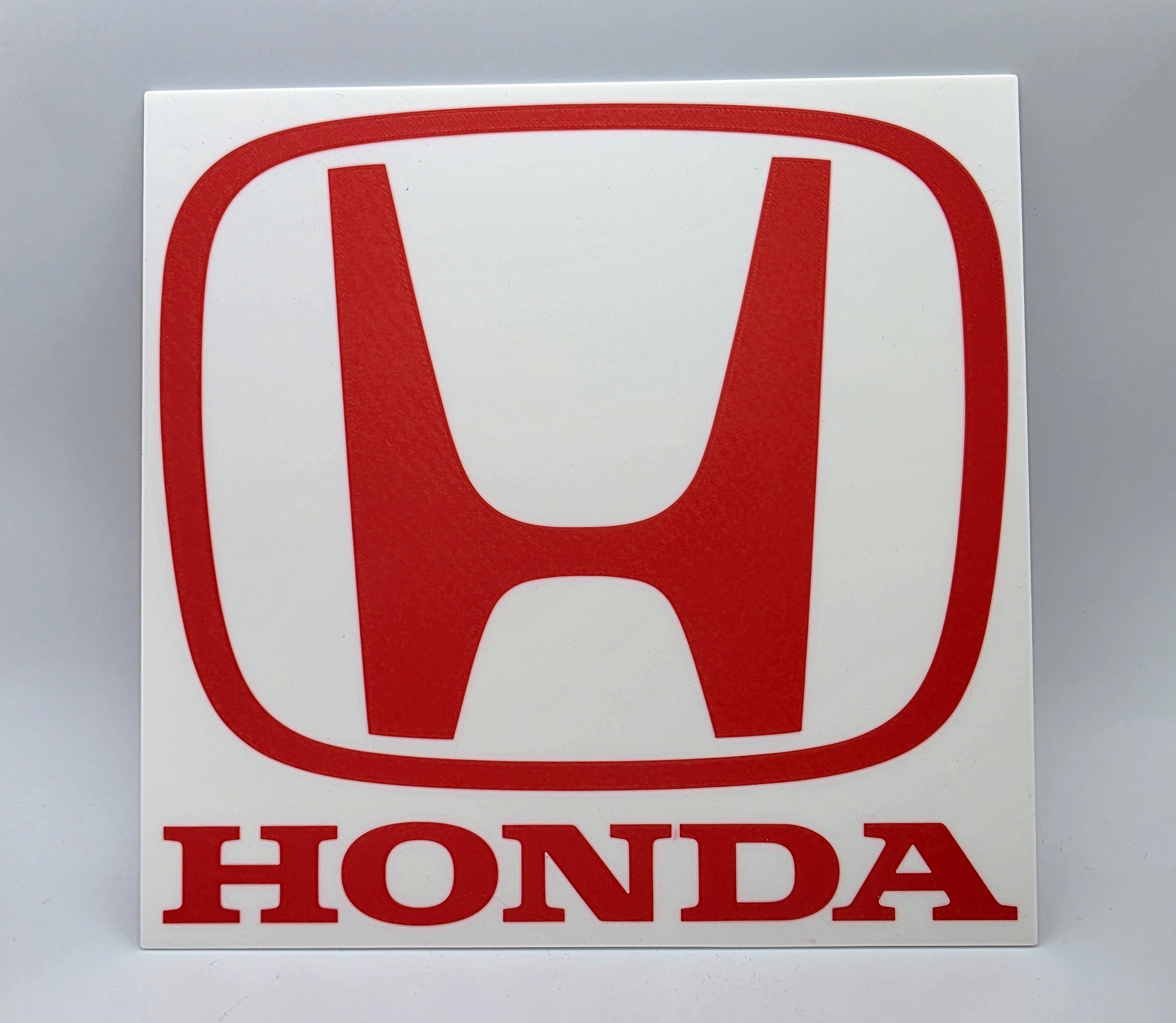 Modern Honda Sign – 3D Printed Wall Decor Backlight-ready - Etsy