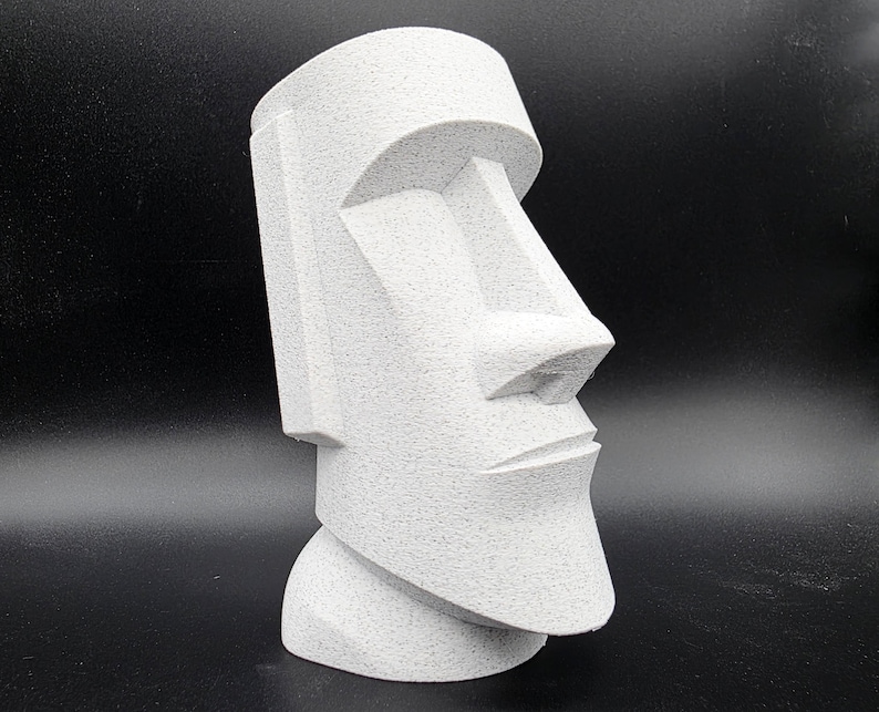 Easter Island Moai Statue - 6" Tall - 16 Colors Available Moyai - Etsy