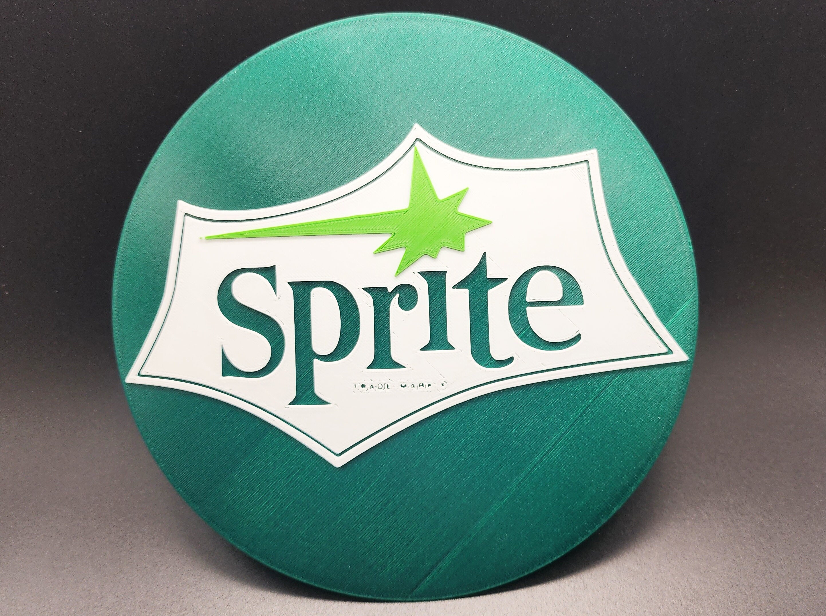 Vintage Sprite Sign 3D Printed Wall Decor Classic Retro - Etsy