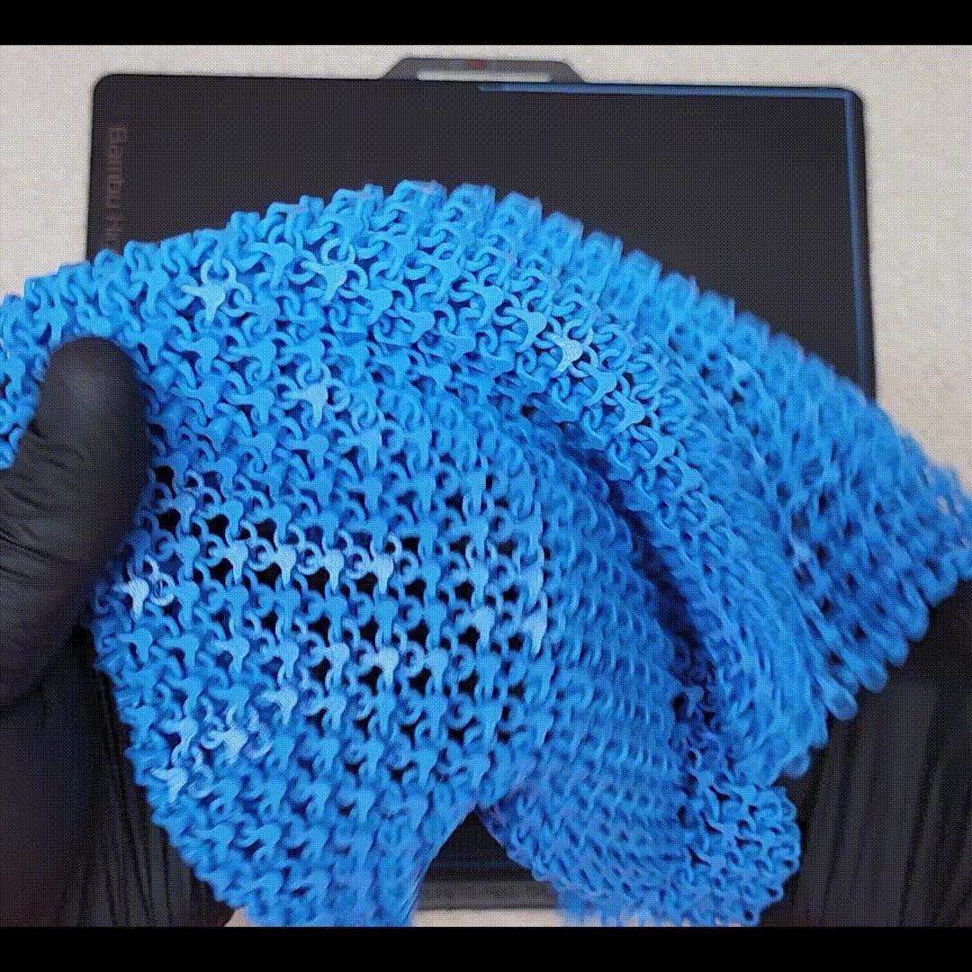 Fabric 18 - Extreme Flexibility - 5 Model STL 3D Print Files - Etsy