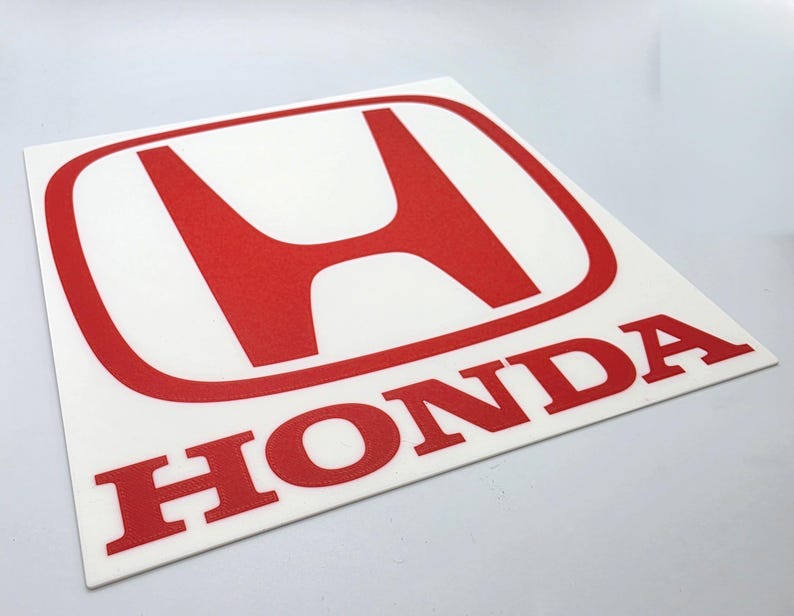 Modern Honda Sign - Backlight Ready - 9 or 12" Wide - Etsy