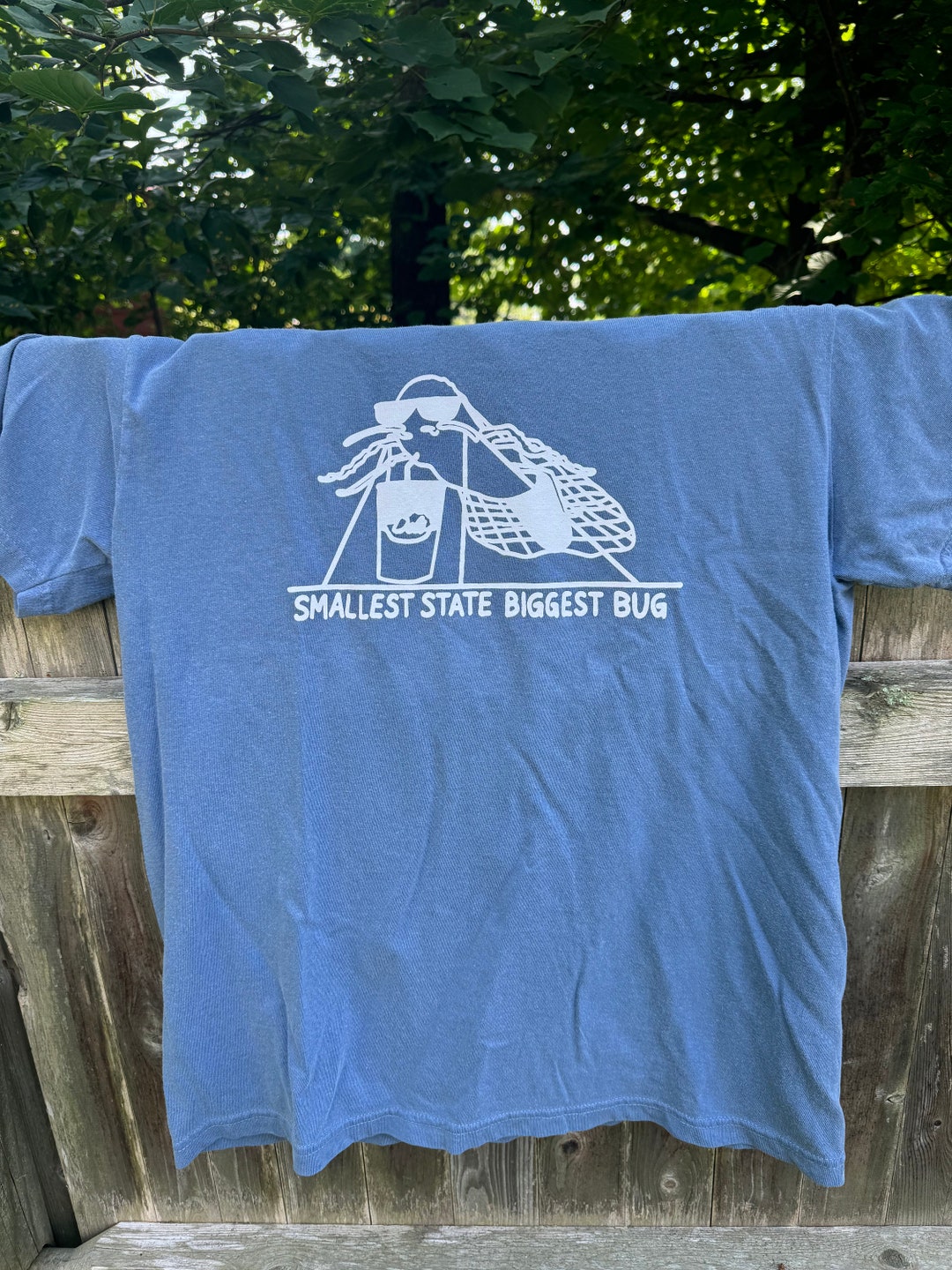 Rhode Island - Smallest State Biggest Bug - Etsy