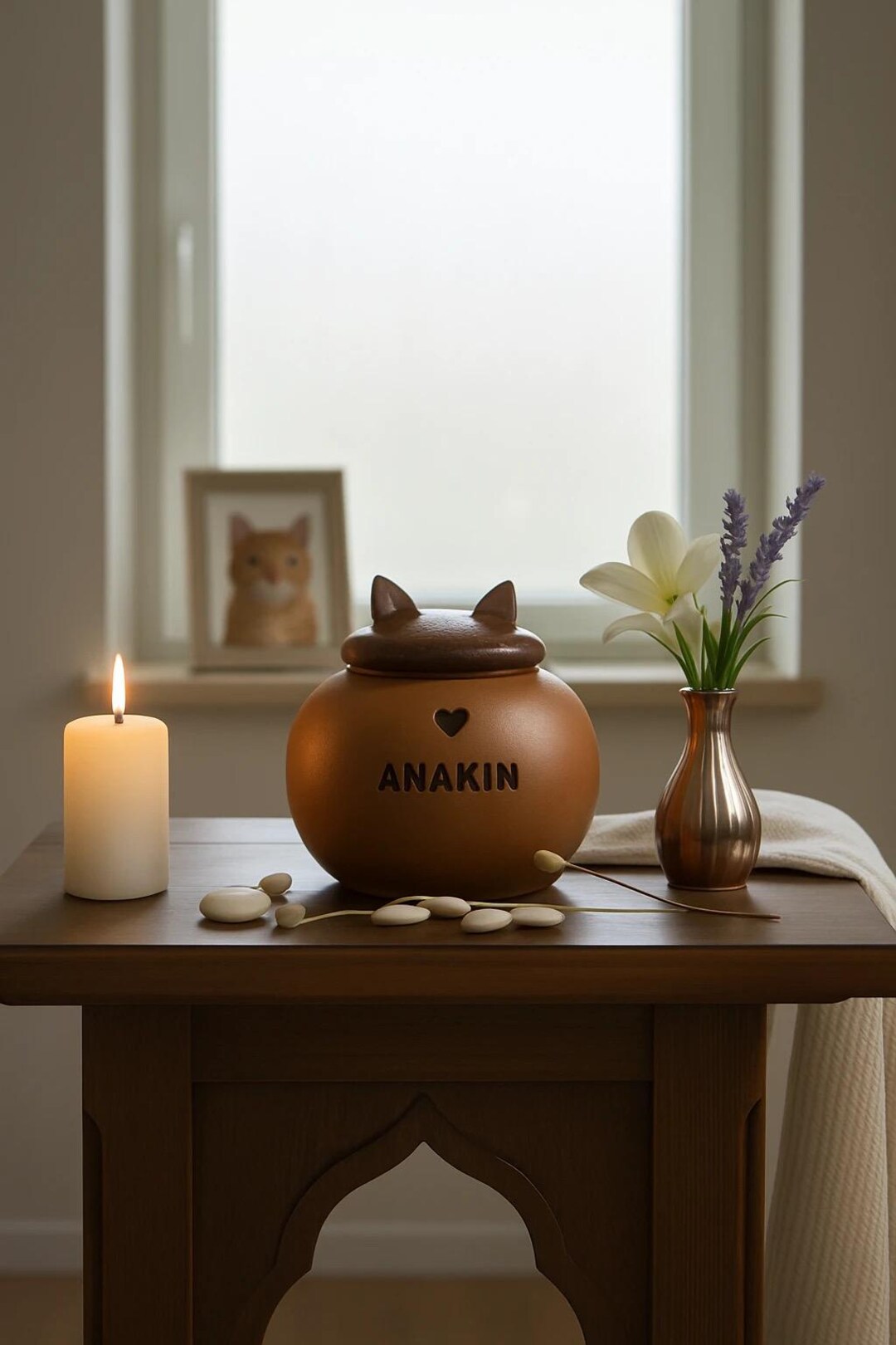 Ginger Cat Urn, Orange Cat Urn, Ginger Dog Urn - Etsy