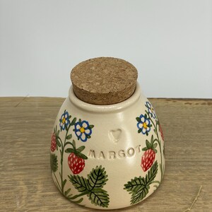 Strawberries, Pet Urn, Cat Urn, Pottery Urn for Animals, Floral - Etsy