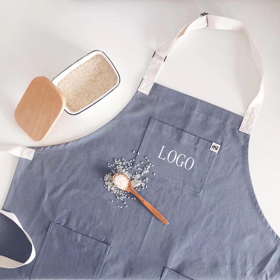 Utility Ladies Nail Artist Tech Cloth Work Apron With Pocket on Chest ...