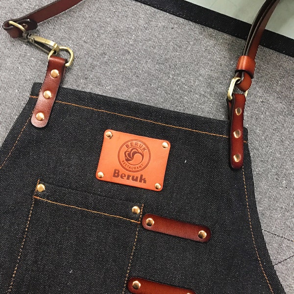Custom Logo Apron - Etsy