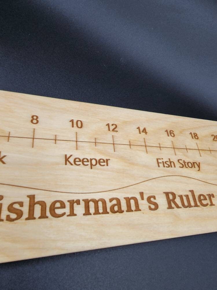 Fisherman's Ruler, Gag Gift, Gifts for Him - Etsy