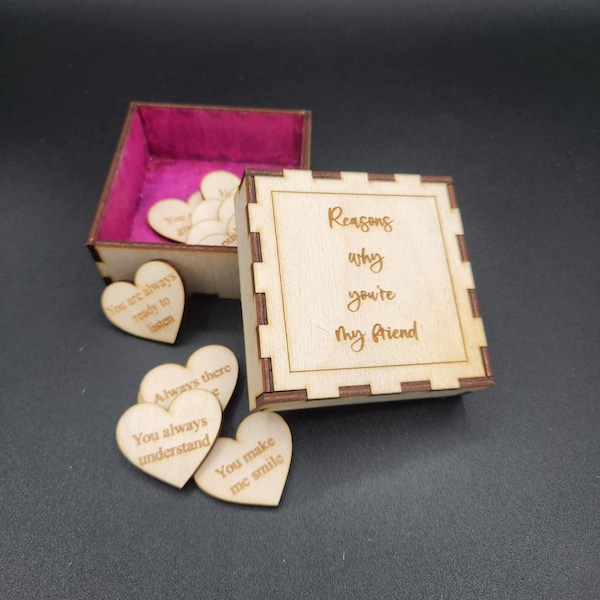 Best Friend Birthday Box - Etsy