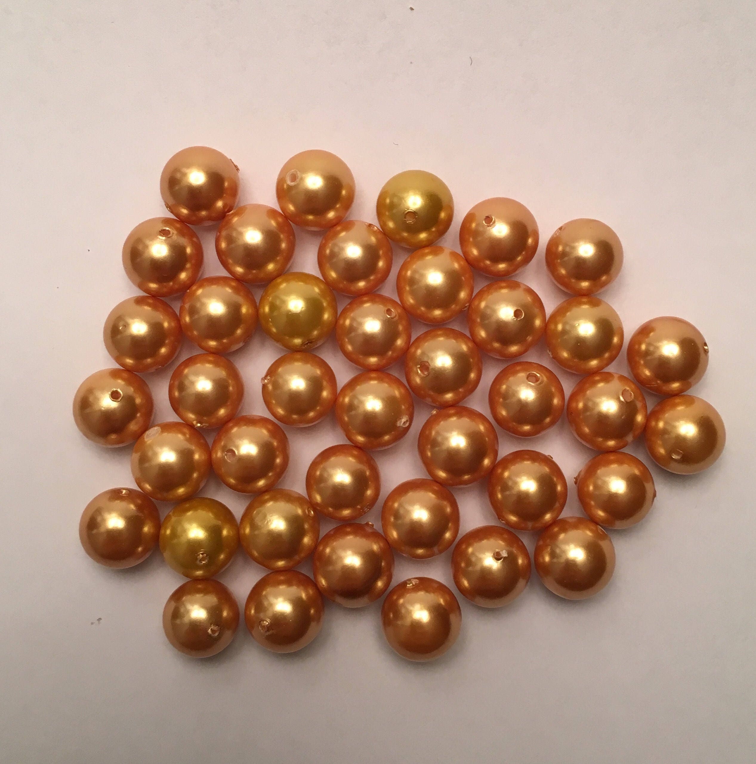 Perla de la Concha del Mar del Sur 40pcs - Etsy España