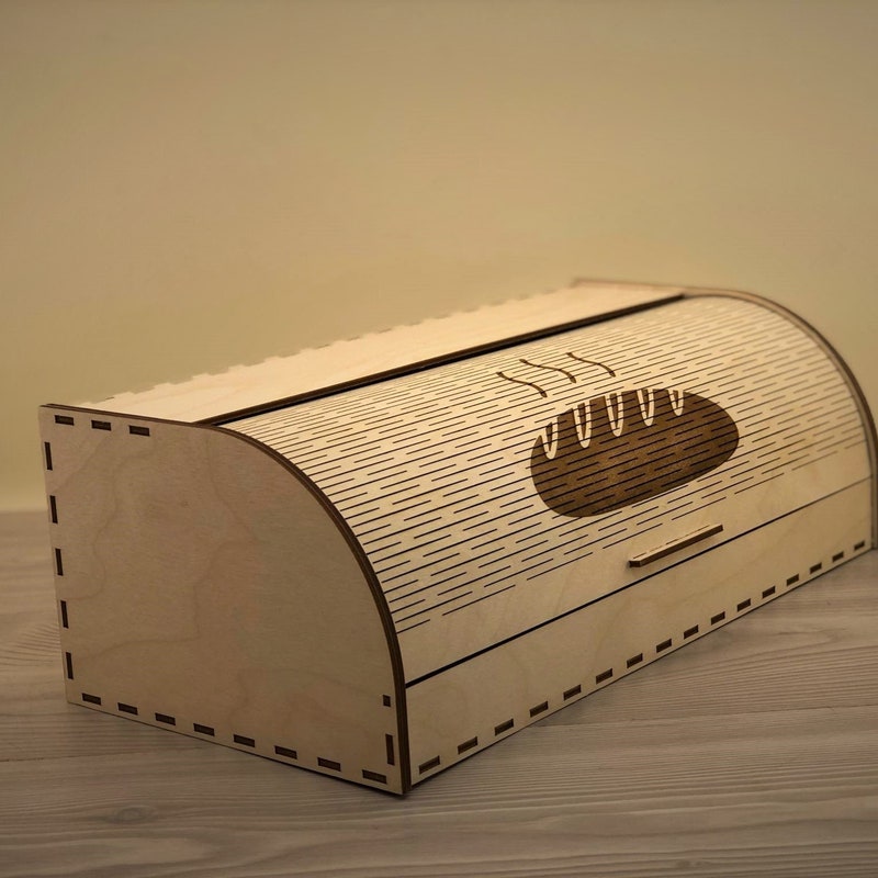 Wood Bread Box - Etsy