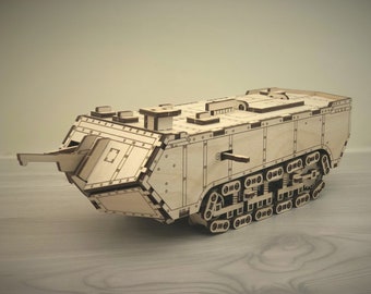 Wood Tank Model - Etsy