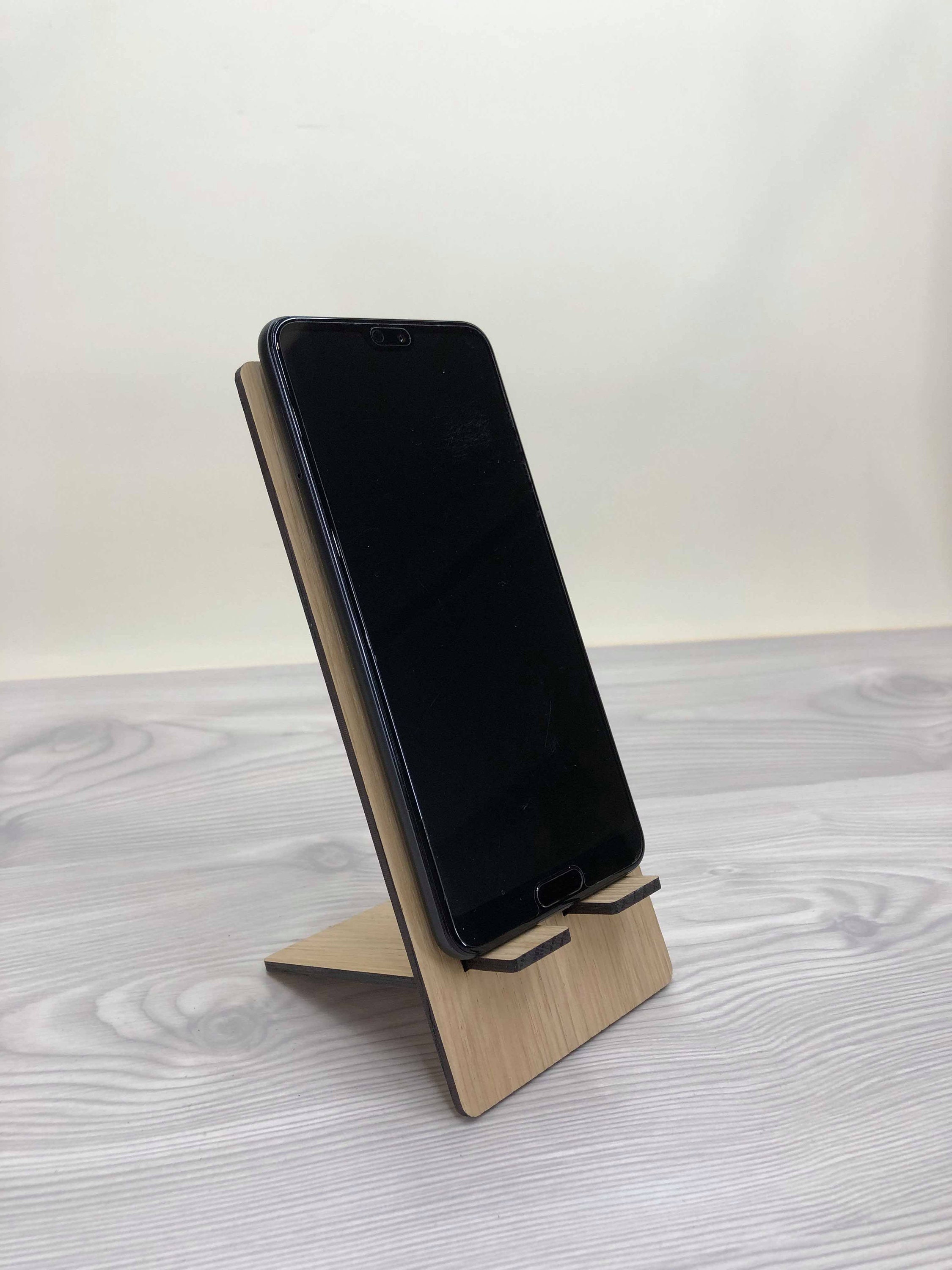 Wood Cell Phone Stand,phone Stand,wooden Oak Stand,telephone Stand,wood ...
