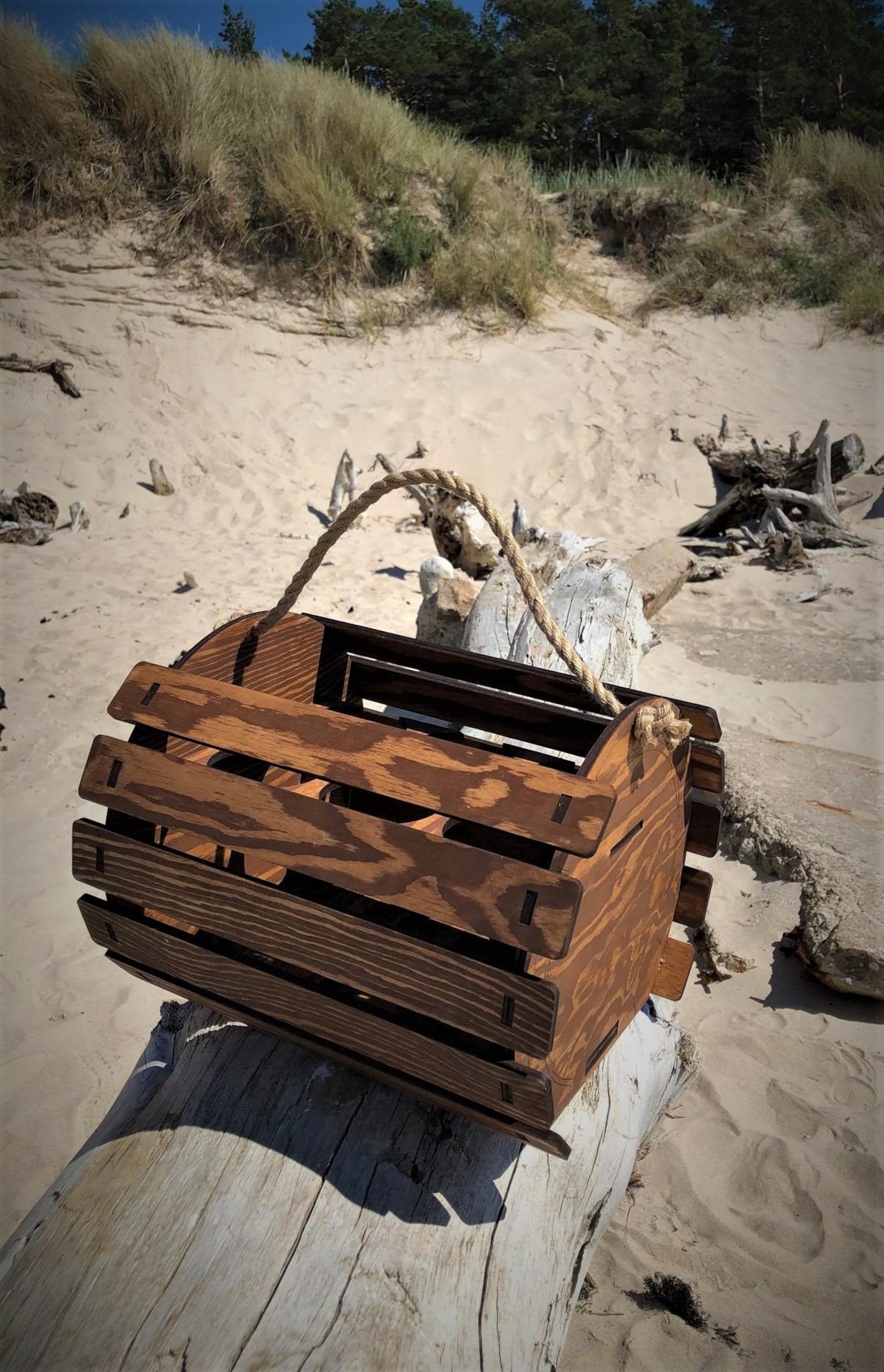 Wood Barrel,beer Box,6 Pack Holder,gift for Man,wooden Six Pack,father ...