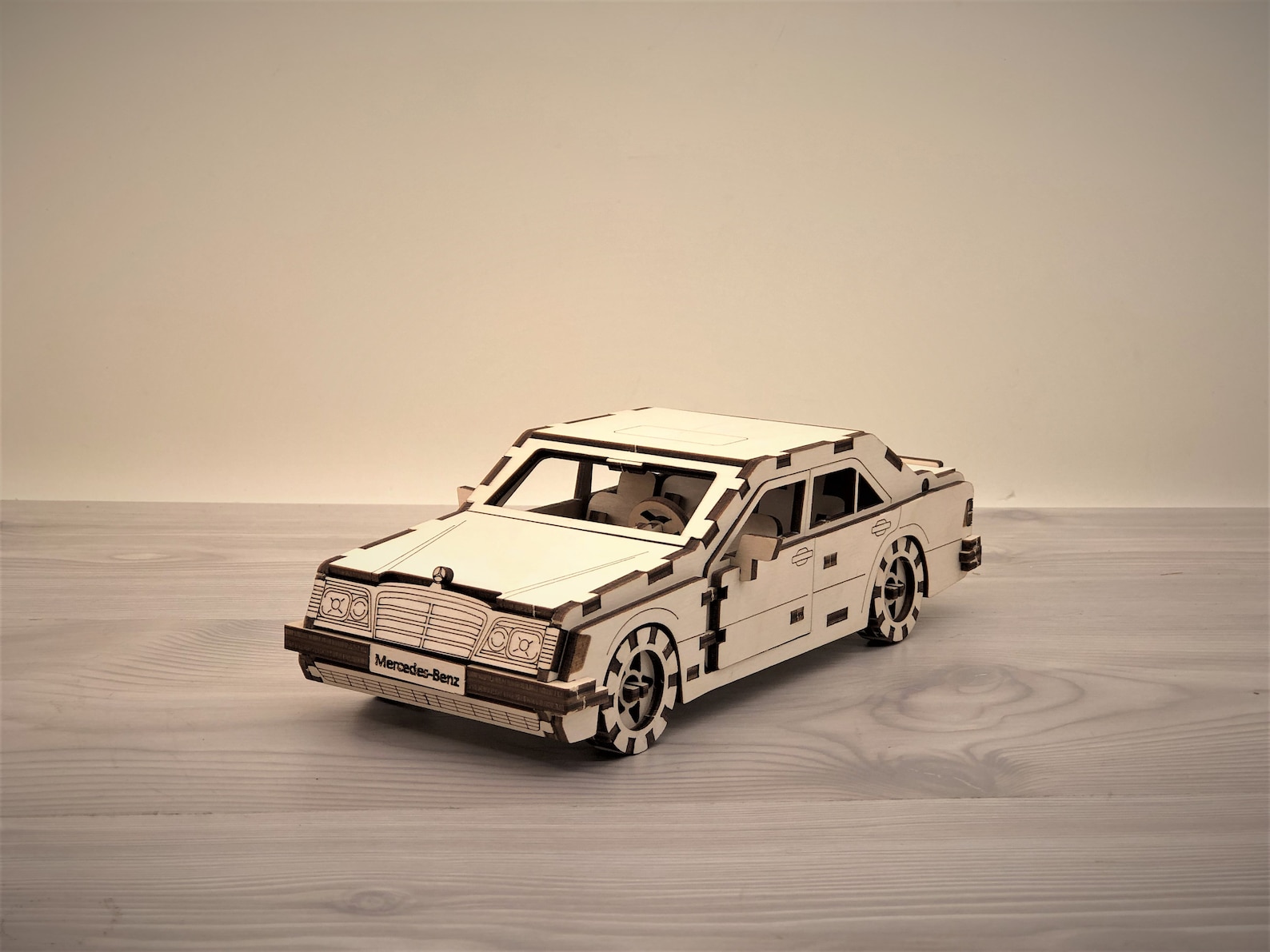 Wooden 3D Puzzle, Mercedes Benz Construction Kit, Wood Puzzle,3d Puzzle ...