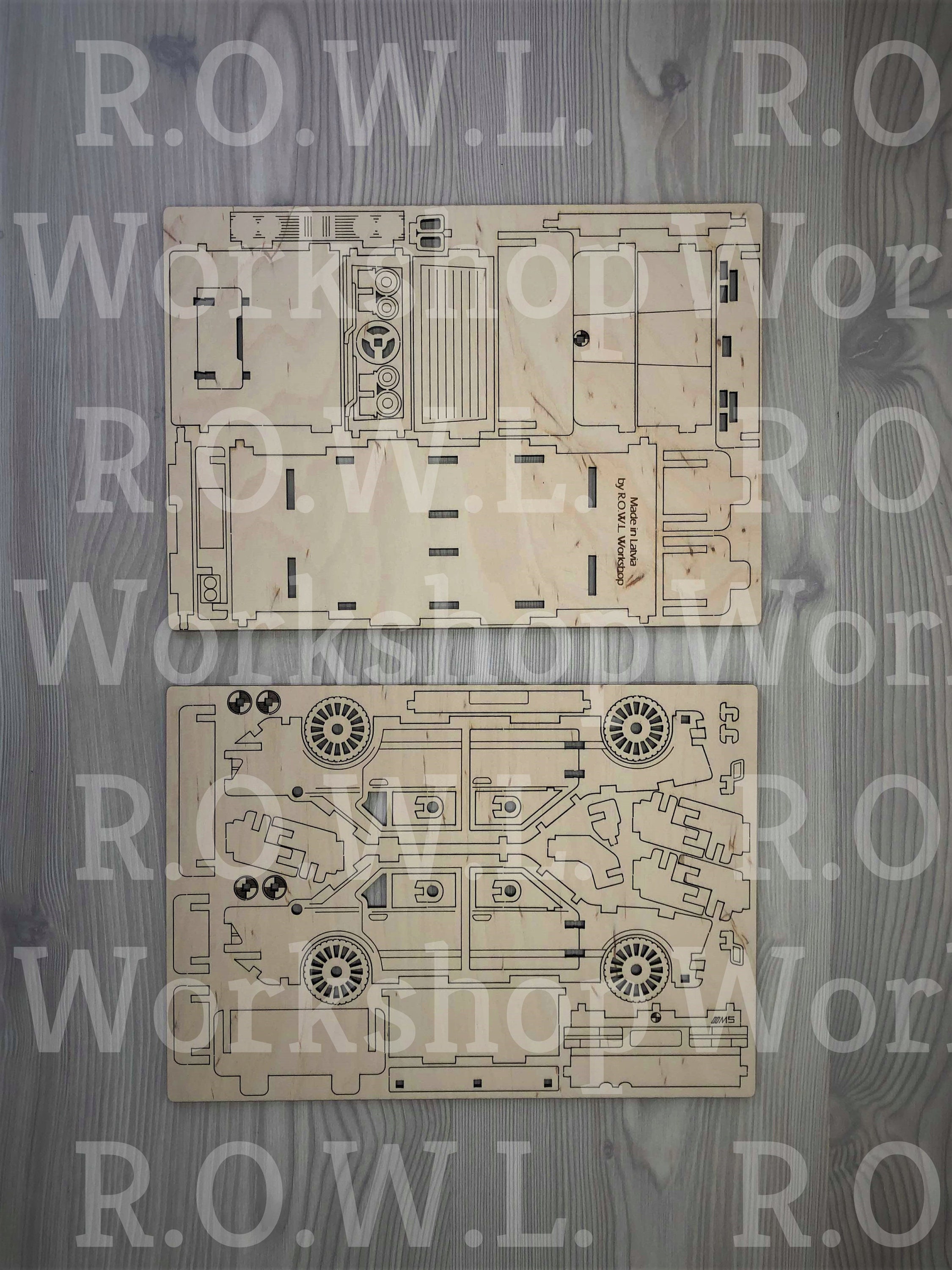 Wooden 3D BMW Construction Kit BMW E28 M5wood Puzzle3d - Etsy