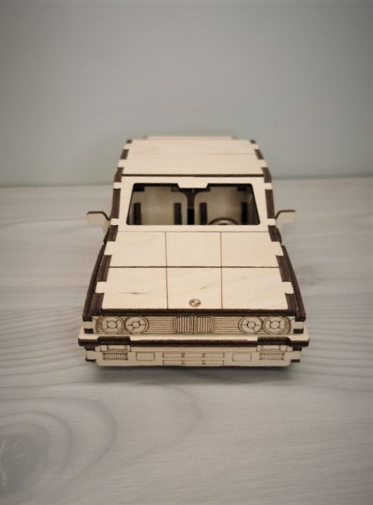 Wooden 3D Puzzle, BMW E30 M3 Construction Kit,wood Puzzle,3d Puzzle ...