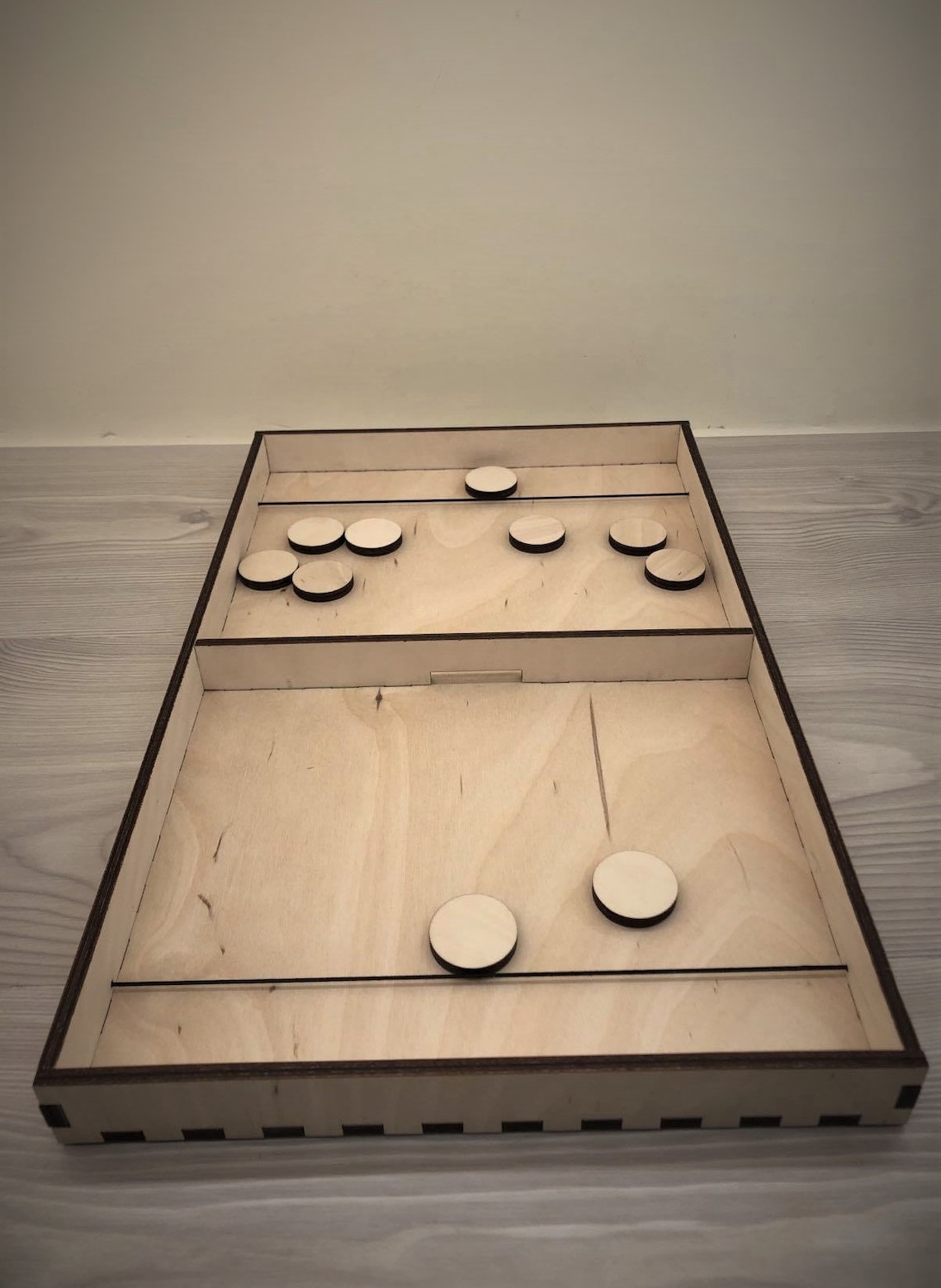 Puck Battle Gamepuck Board Gamefast Sling Puck Gamefamily - Etsy