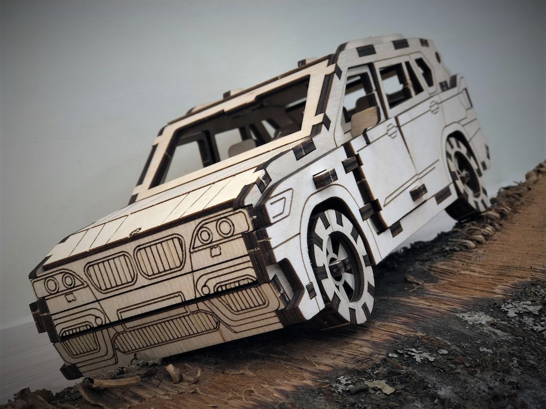 Wooden 3D Puzzle: BMW X5 E70 Construction Kit - Etsy