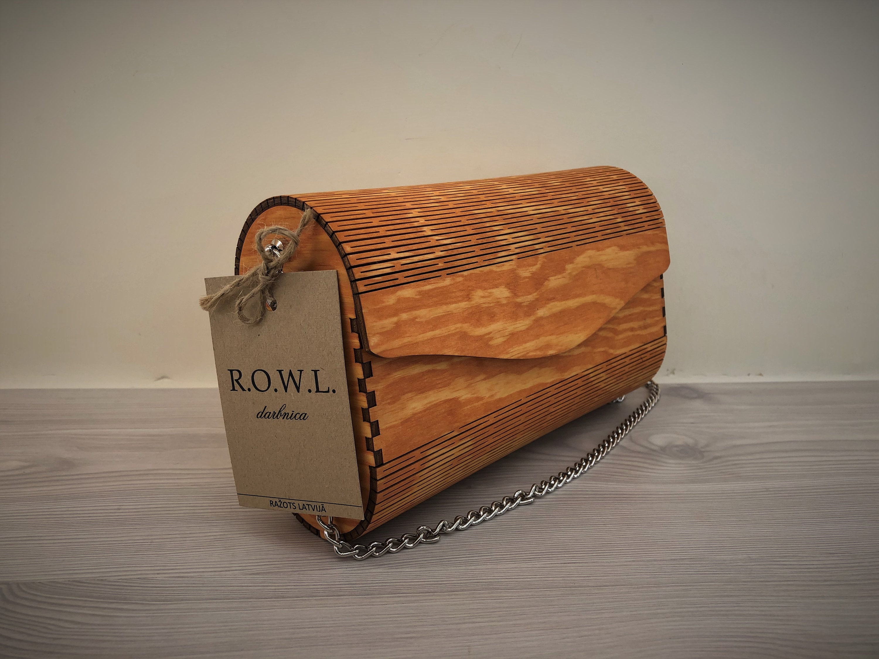 Wooden clutch bag Lawn Green Wood Bag Pine tree Wood Ladies | Etsy