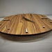 Olive Veneer Wood Wall Clock: Modern Kitchen Decor - Etsy