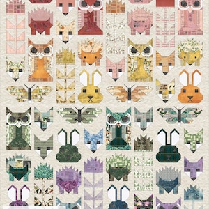 Preorder: Fancy Forest Quilt Kit and Pattern by Elizabeth Hartman ...