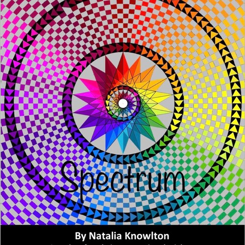 Spectrum Pattern Digital Download | Etsy