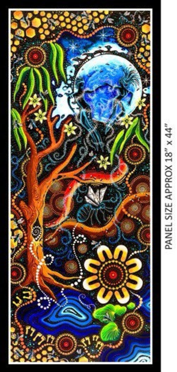 Spirit of the Bush Mother Bee Panel 0167D by Chernee Sutton - Etsy