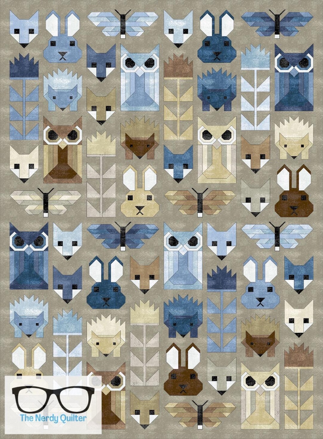 Preorder: Fancy Forest Quilt Kit and Pattern by Elizabeth Hartman ...