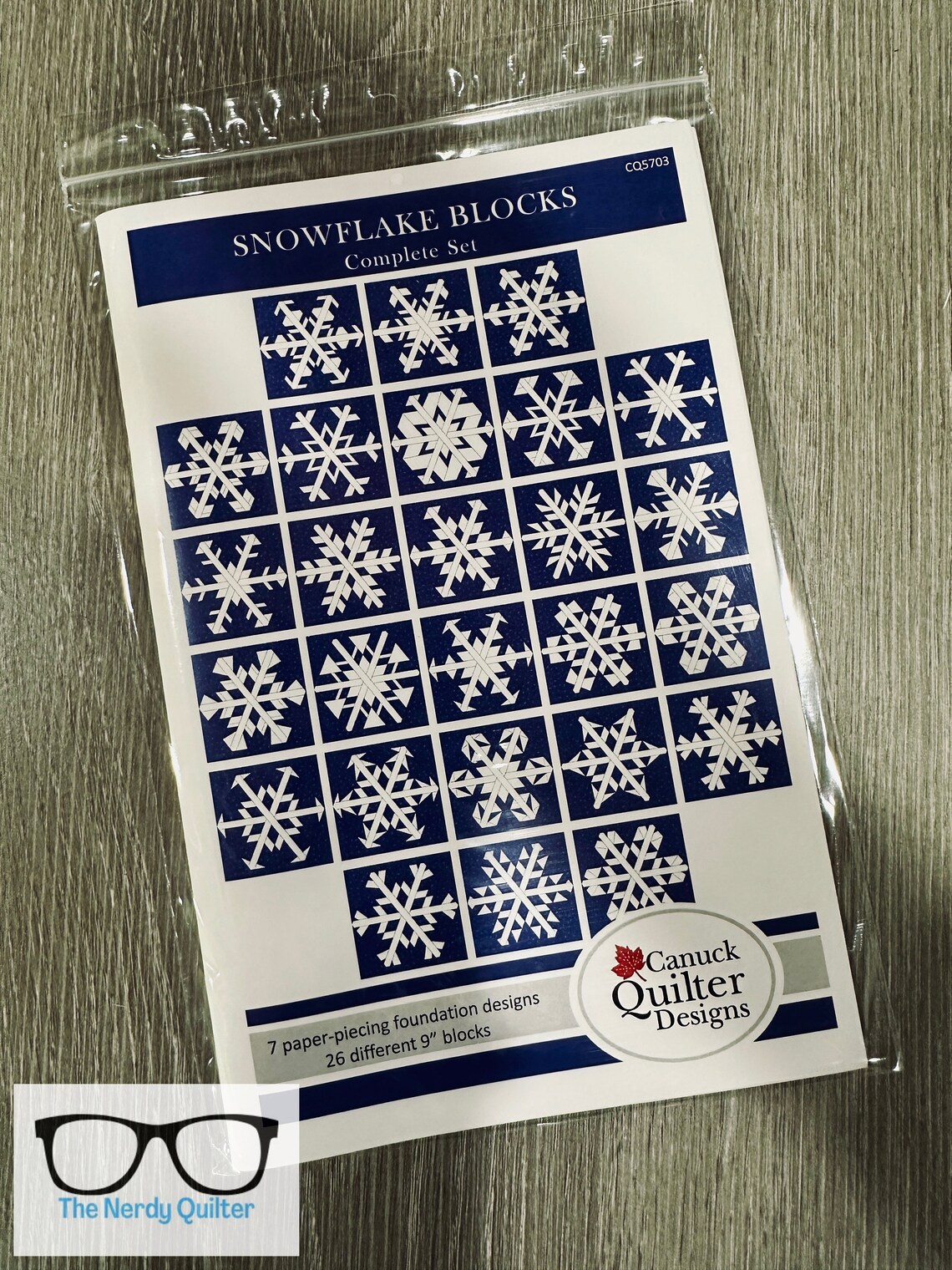 Snowflake Blocks Complete Set Pattern by Canuck Quilter Designs - Etsy