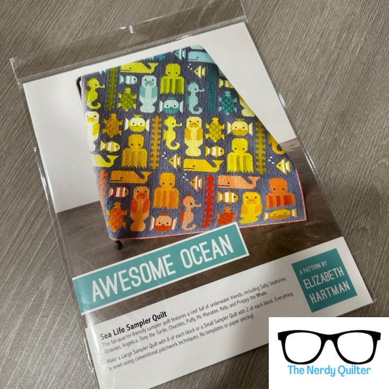 Elizabeth Hartman Awesome Ocean Pattern - Etsy